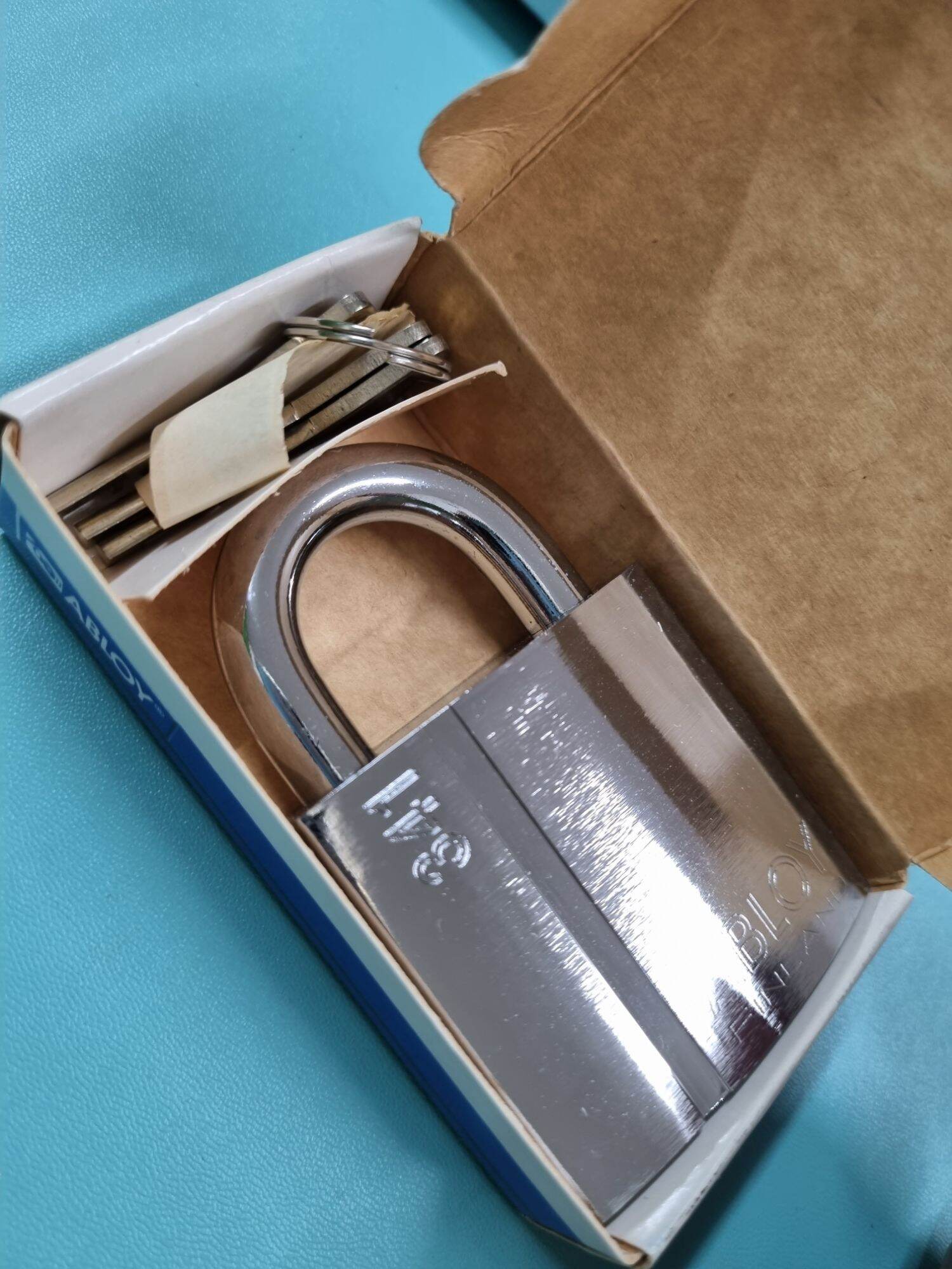 Abloy padlock PL341/25 heavy security Ideal for gates and heavy tough ...