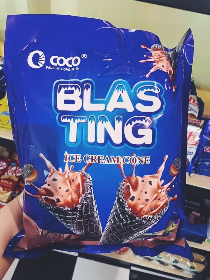 Blasting Ice Cream Cone | Chocolate & Strawberry | Lazada PH