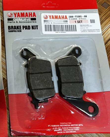 Yamaha Brake Pad/Brake Shoe for MIO /AEROX V1,V2 /MIO GEAR / MIO GRAVIS ...
