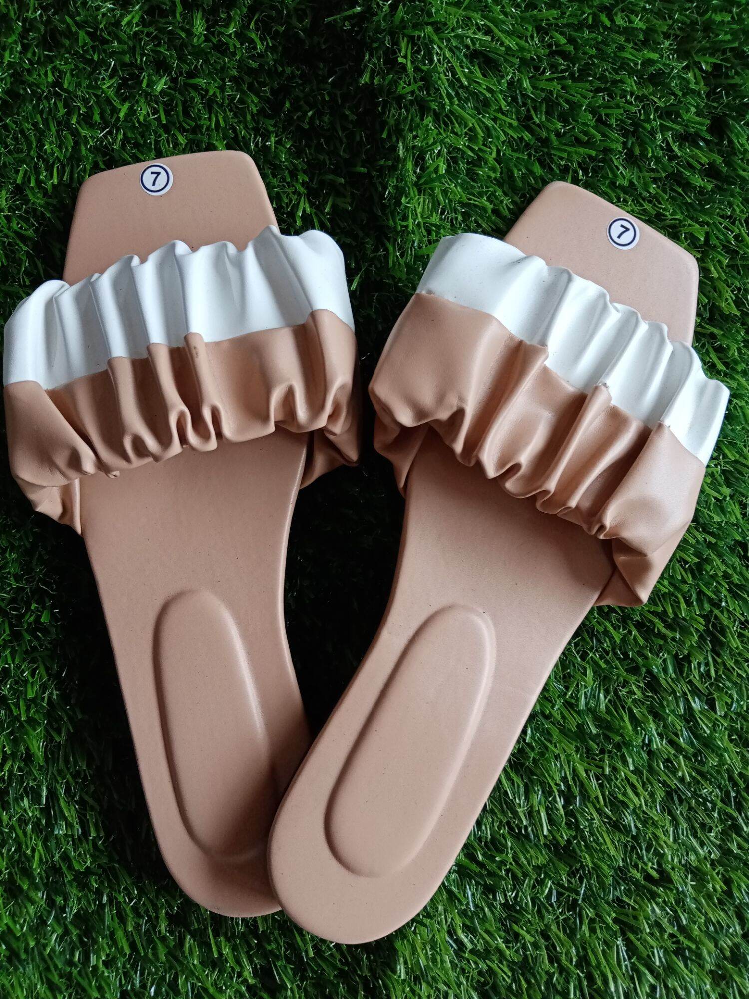 Sanya crumpled combination slippers | Lazada PH