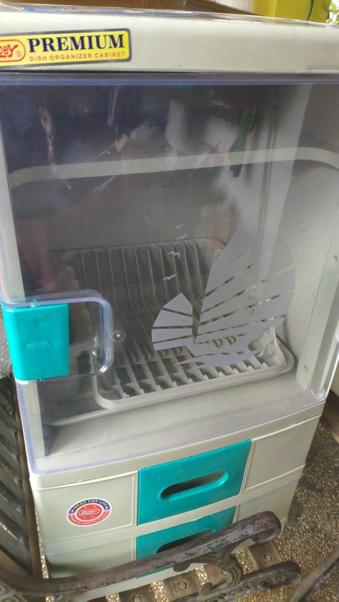 ZOOEY PREMIUM DISH CABINET 2D | Lazada PH