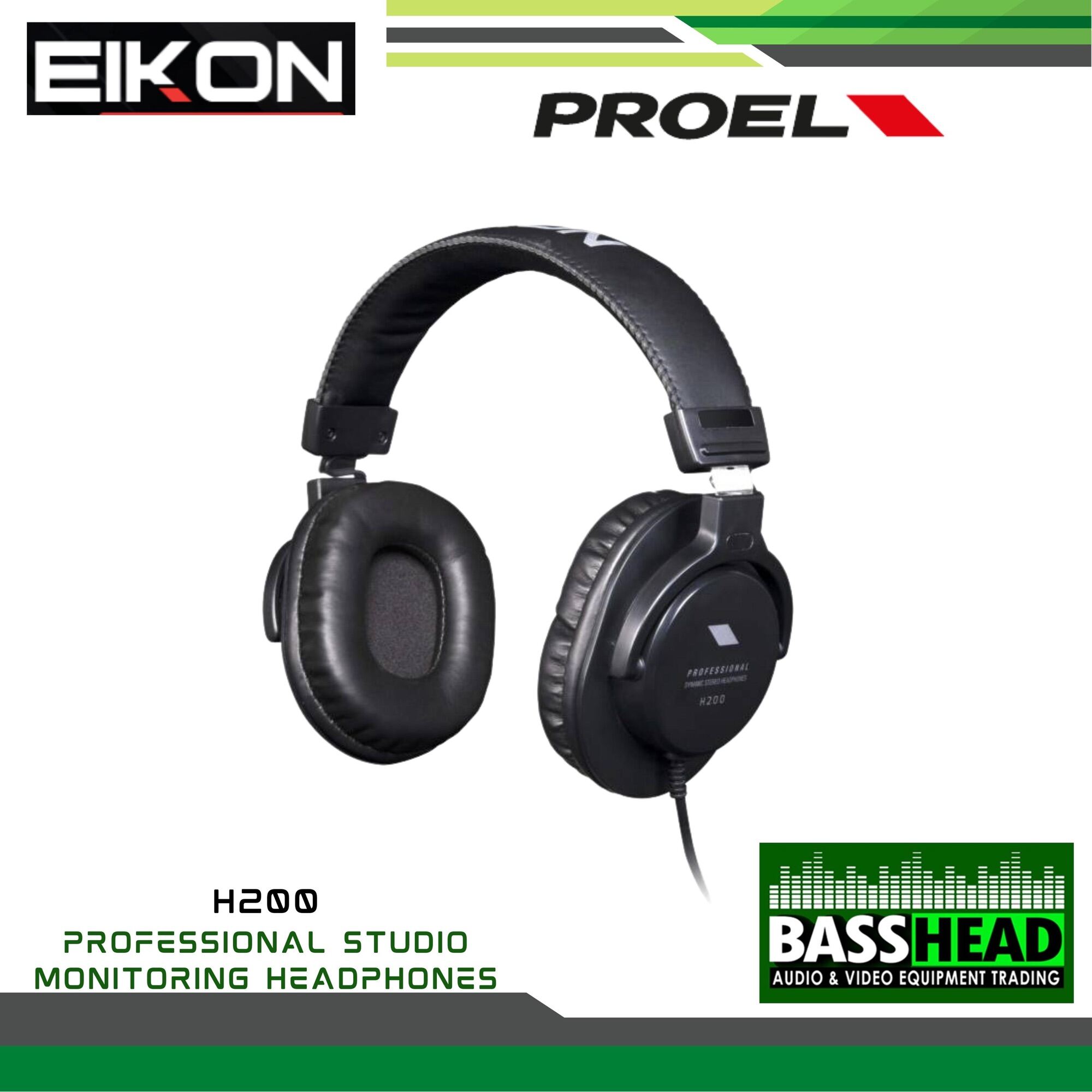 Eikon H200 Professional Studio Monitoring Headphones by Proel | Lazada PH