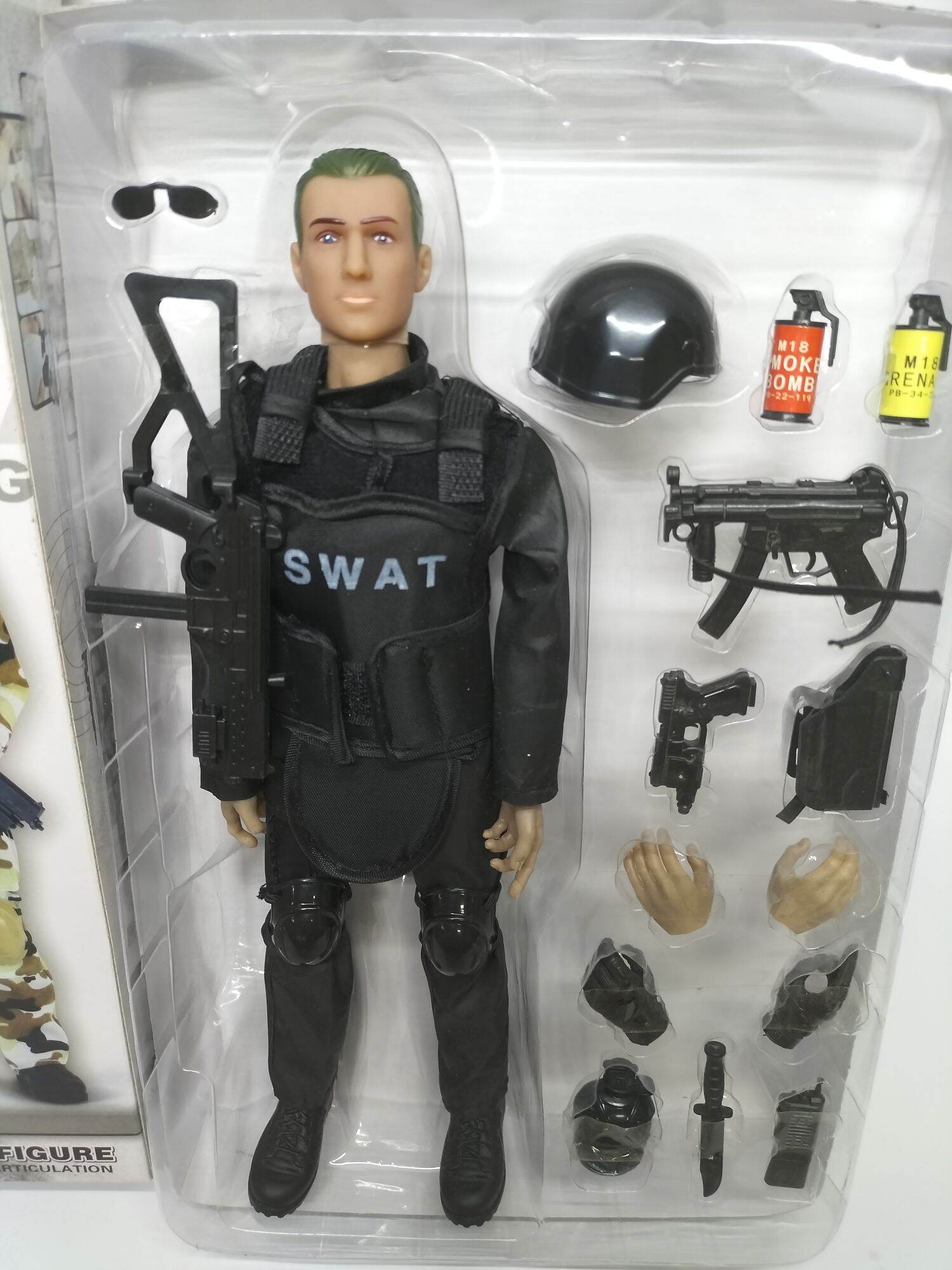 BJD Articulated 12 inches Tall Special Forces action figure Swat ...