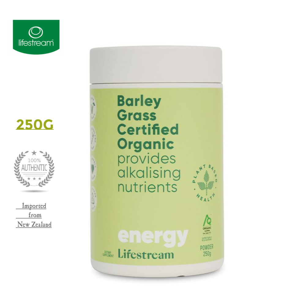 Lifestream Barley Grass Powder ( 250G ) Certified Organic, Exp Date 10/ ...