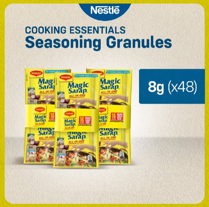 MAGGI Magic Sarap All-In-One Seasoning 8g - Pack of 48 | Lazada PH