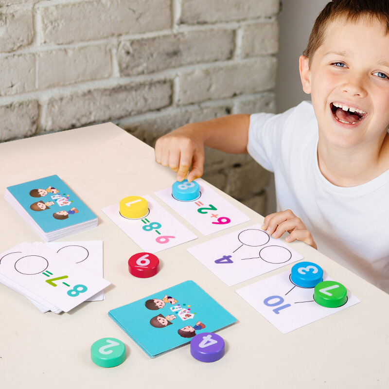 Children's math early education teaching aids, number cognition ...