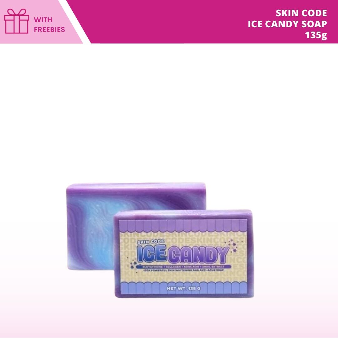 Skin Code Ice Candy Whitening and Anti-acne Soap 135grams | Lazada PH