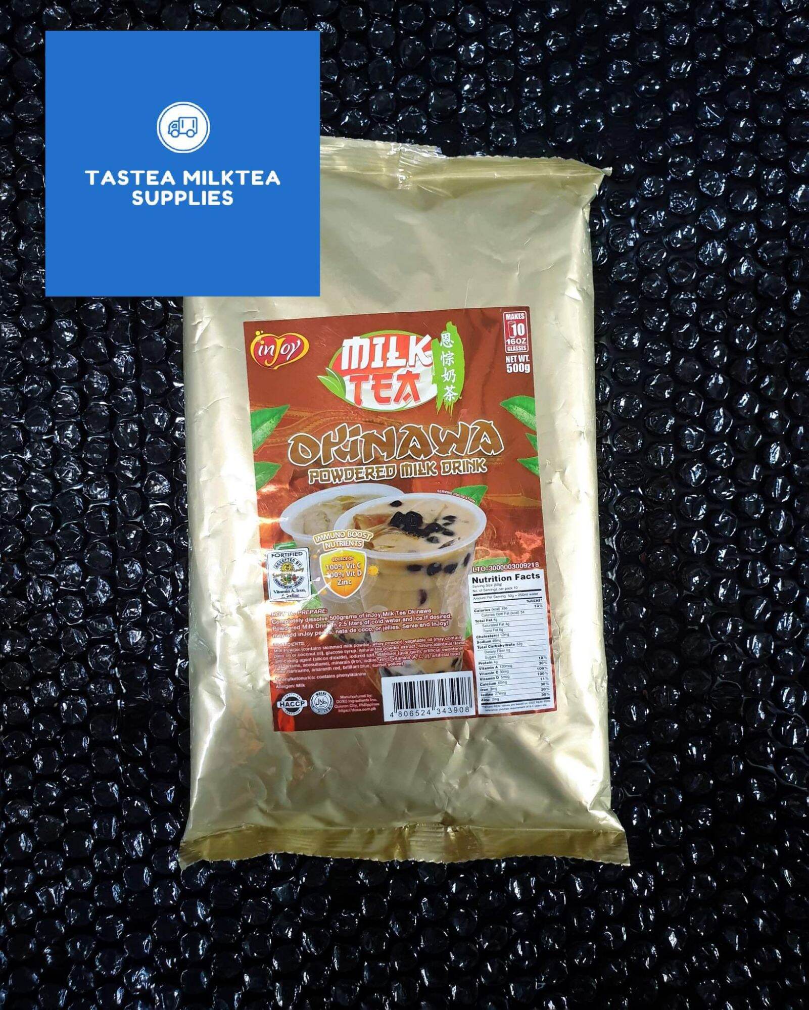 OKINAWA POWDER MILKTEA INJOY BRAND 500 GRAMS - TASTEA MILKTEA SUPPLIES ...