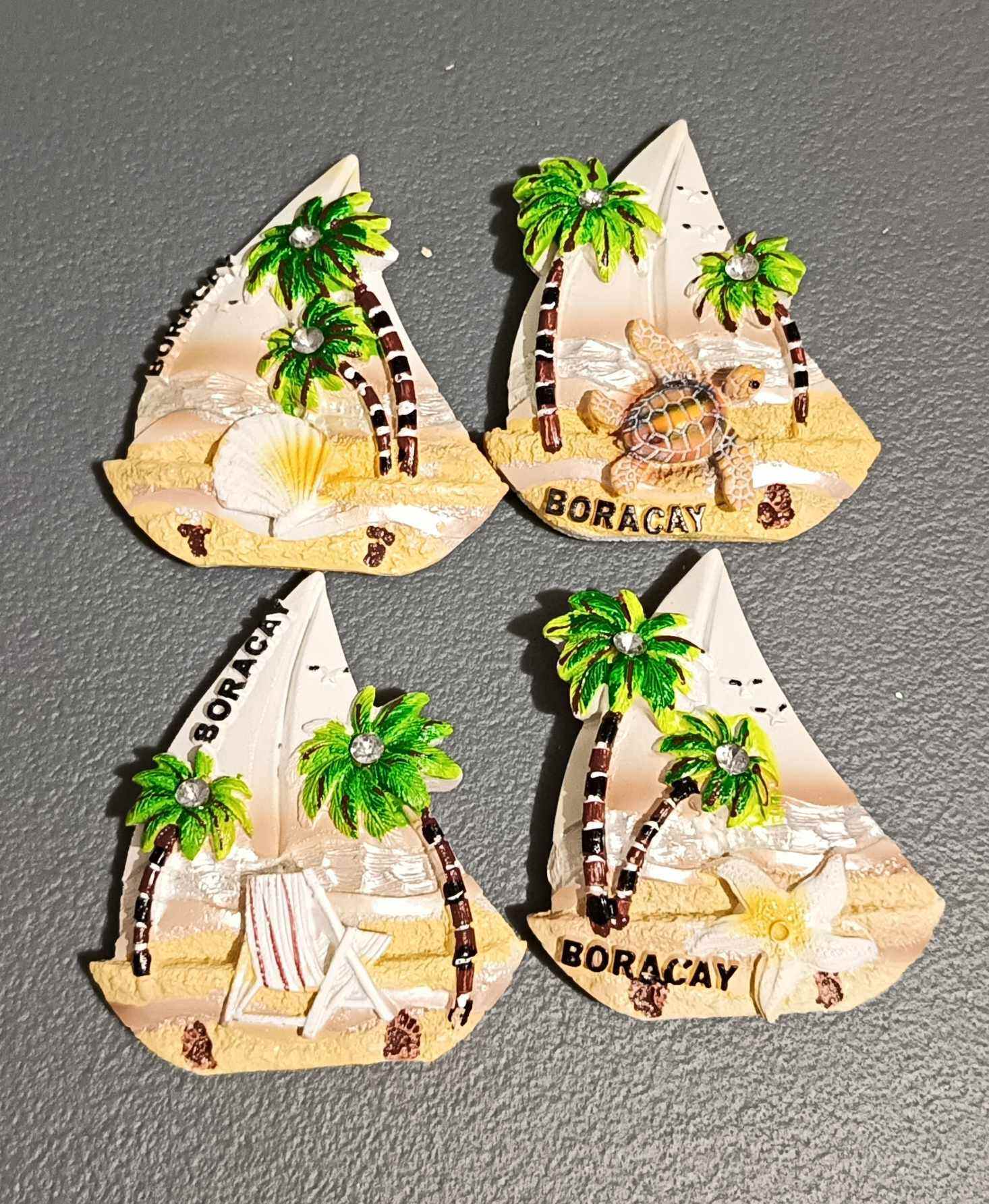 Philippine souvenir BORACAY REF MAGNET Bangka design | Lazada PH