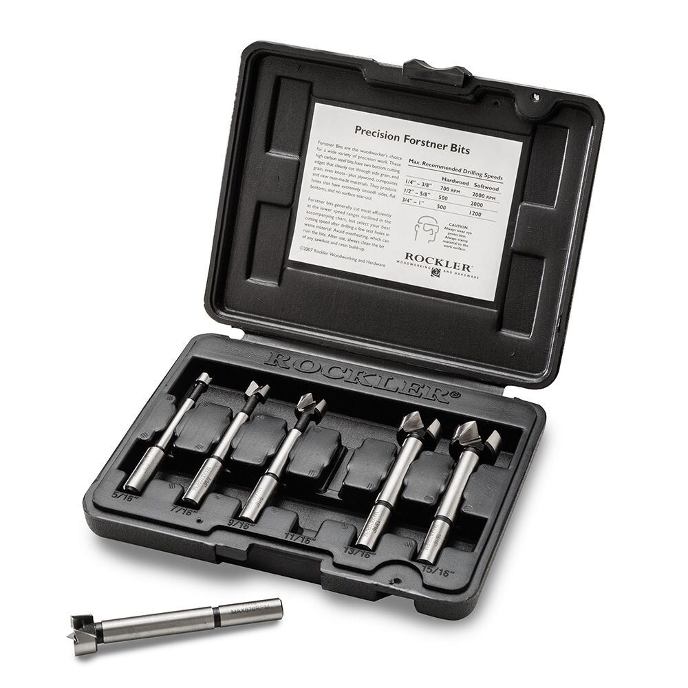 Rockler 6-Pc. Fractional Forstner Bit Set | Lazada PH