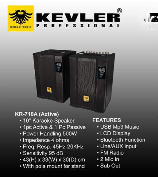 Kevler KR-710A Active Speaker System New Model | Lazada PH