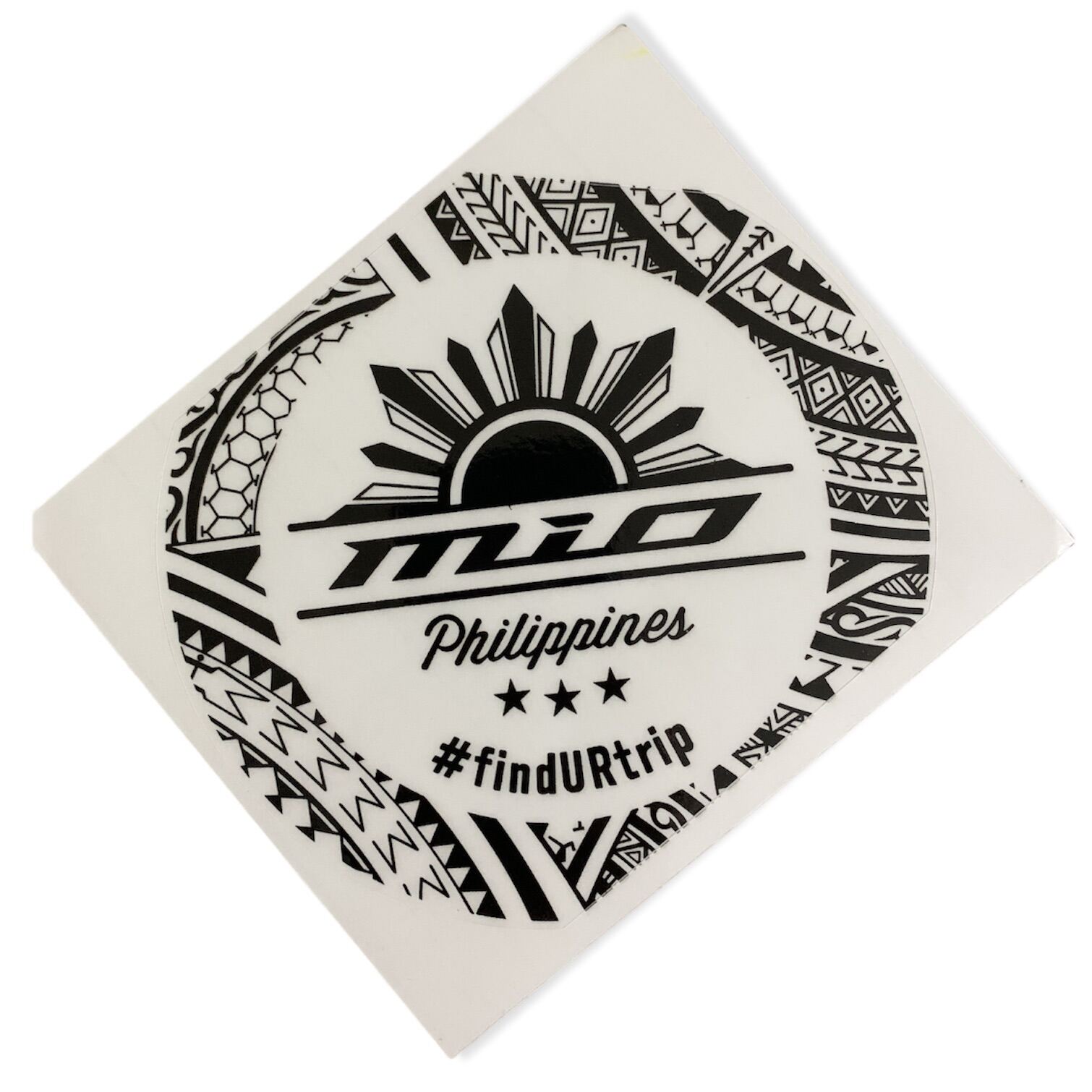 MIO GRAVIS FRONT STICKER FINDURTRIP DECALS | Lazada PH