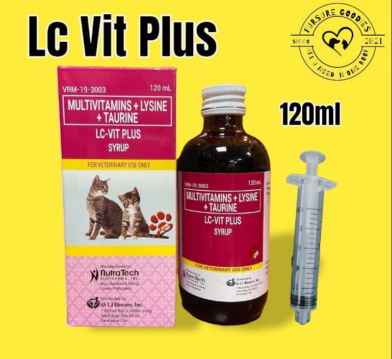 LC Vit plus Syrup for Cats | Lazada PH