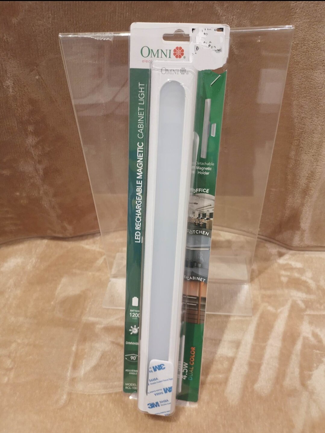 OMNI LED RECHARGEABLE MAGNETIC CABINET LIGHT (DUAL COLOR) | Lazada PH