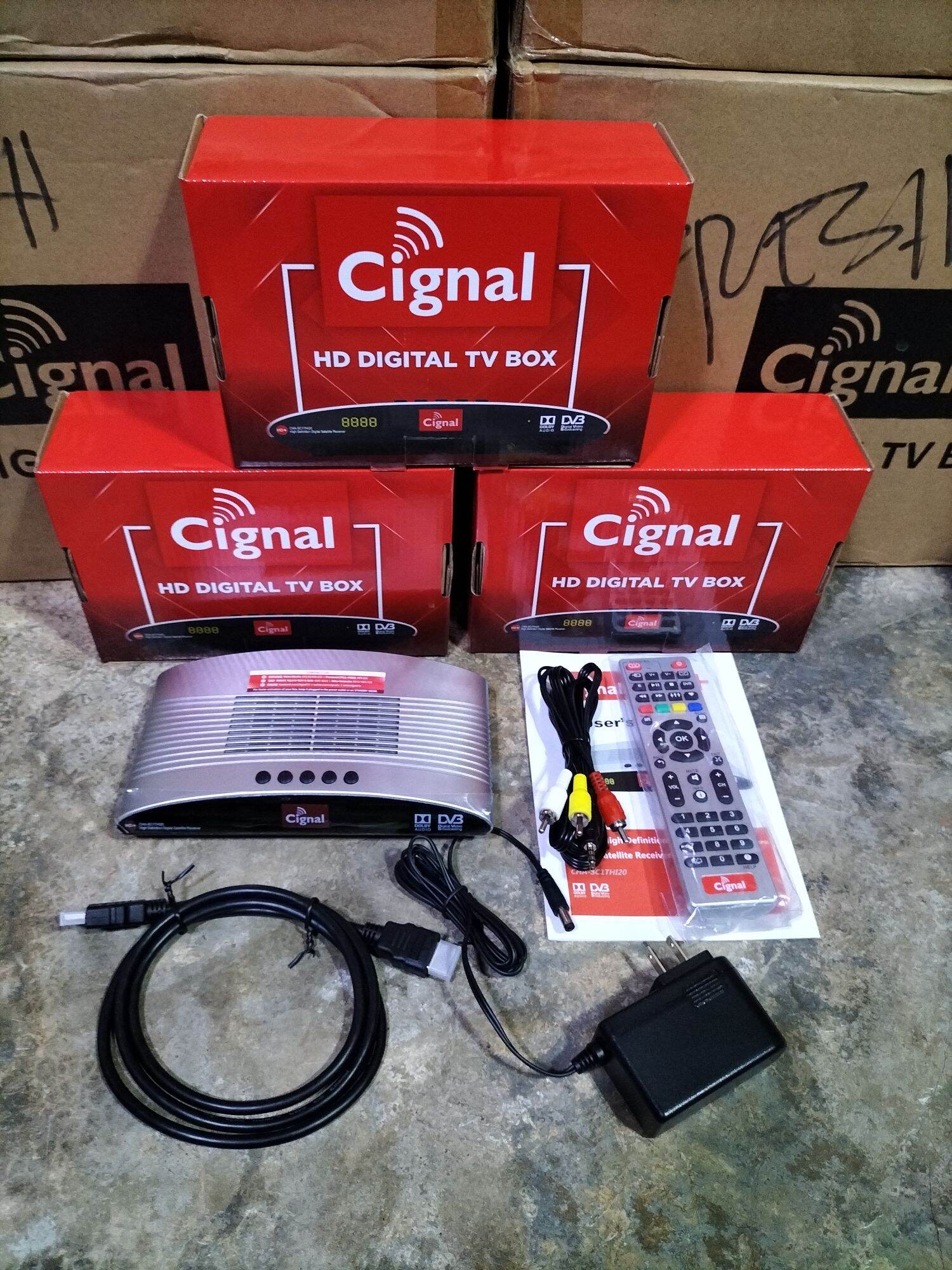 Fresh Cignal turtle box free 2000 load for 2months | Lazada PH