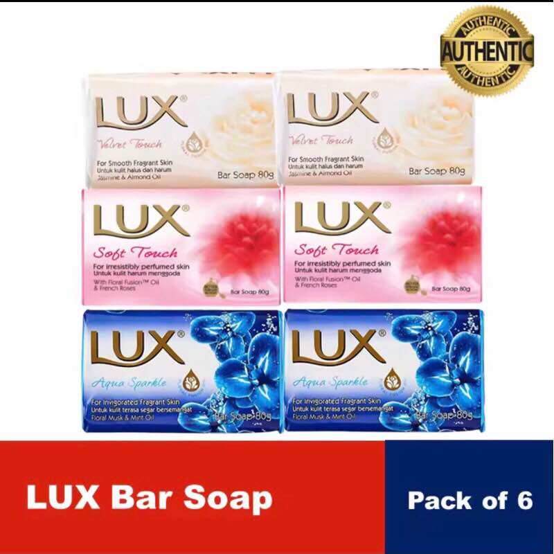 Lux Bar Soap Pack Of 6 Pack 80g Each Lazada PH Lux Bar Soap Pack Of 6 Pack 80g Each Lazada PH