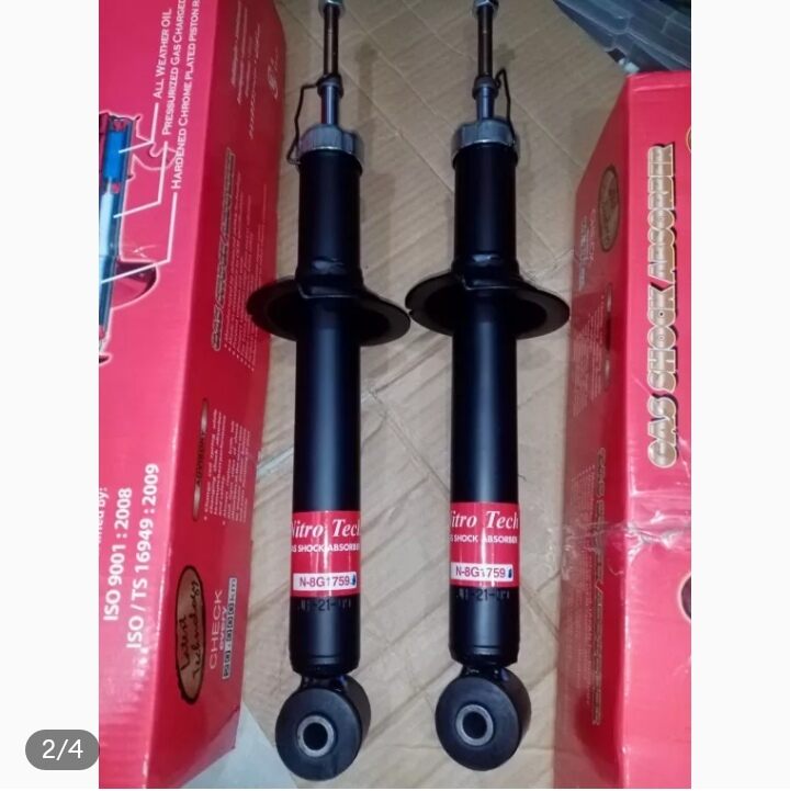 REAR SHOCK ABSORBER NITROTECH BRAND MITSUBISHI LANCER PIZZA ITLOG 1997 ...