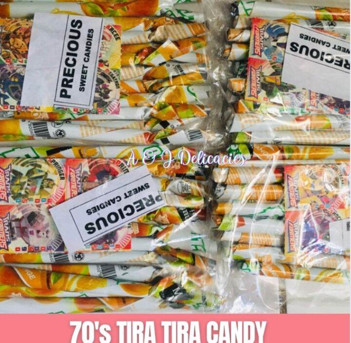Tira Tira Candy Old Memories Candy (12pcs Per Pack) By Nagcarlan Laguna ...