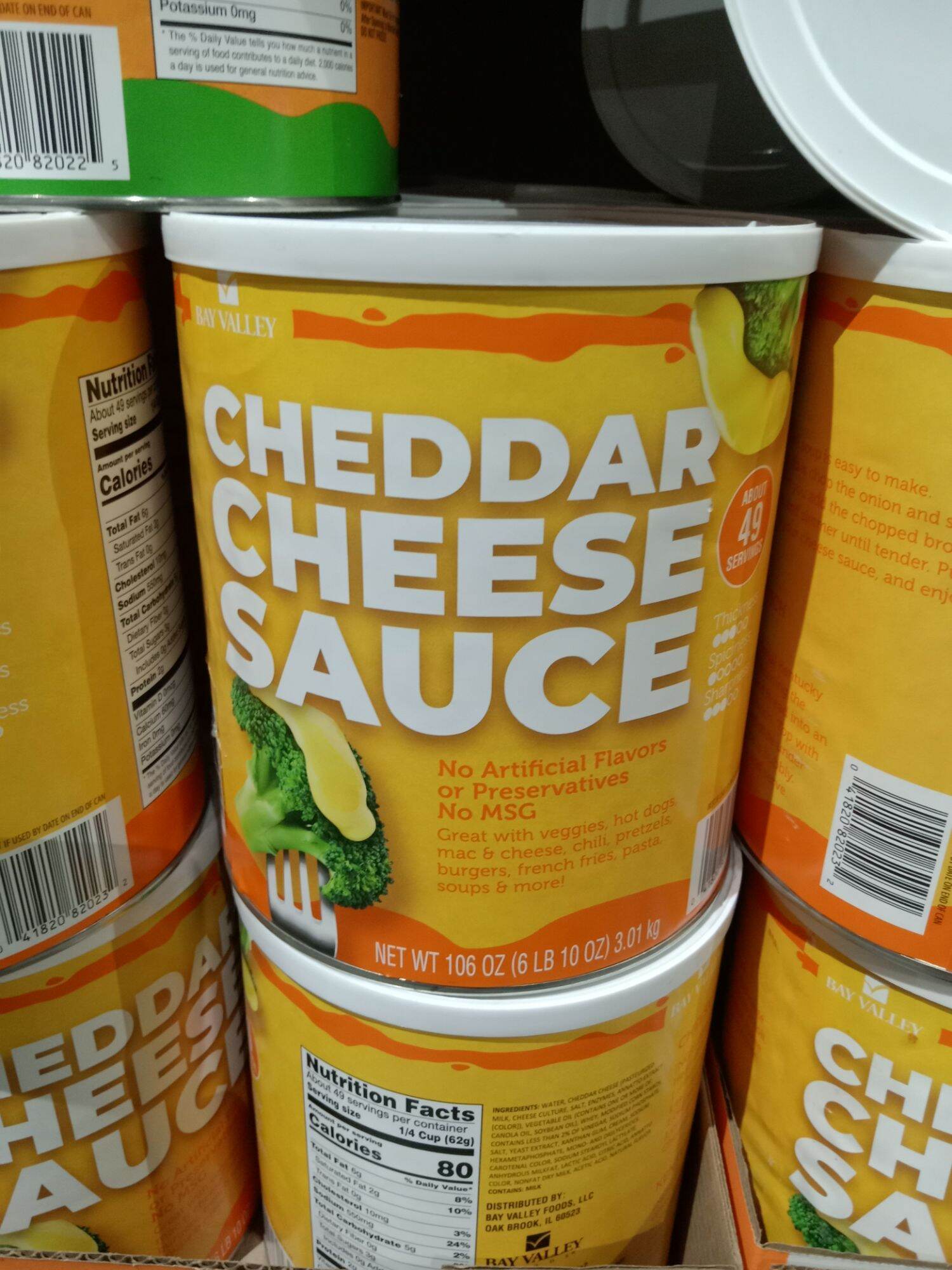 CHEDDAR CHEESE SAUCE 3.01KG (USA) 86780 | Lazada PH