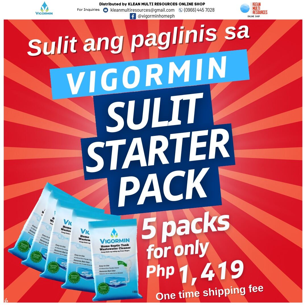 Vigormin (V1) Home Sulit Starter 5 Packs | Lazada PH