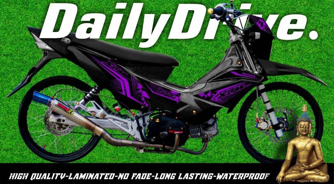 HONDA XRM 125 TRINITY DECAL STICKER MALAYSIAN DESIGN | Lazada PH
