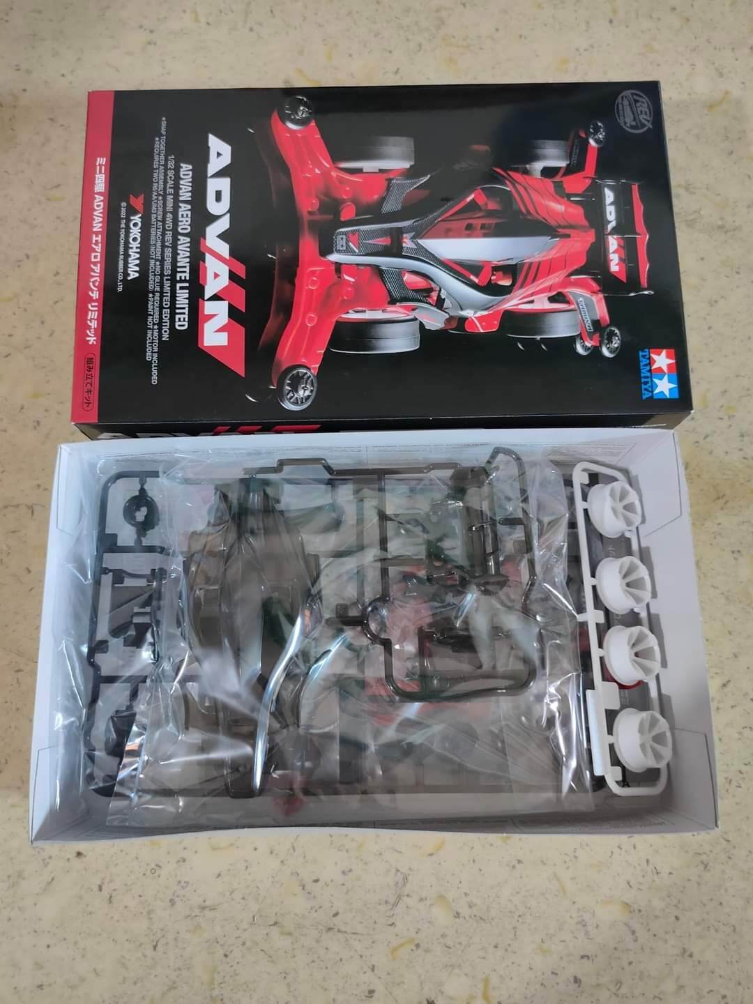 Tamiya Mini 4WD Advan Aero Avante Kit | Lazada PH