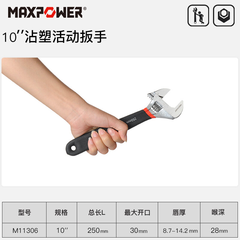 Maibo Adjustable Wrench Adjustable 4-Inch Small Size Mini Adjustable ...