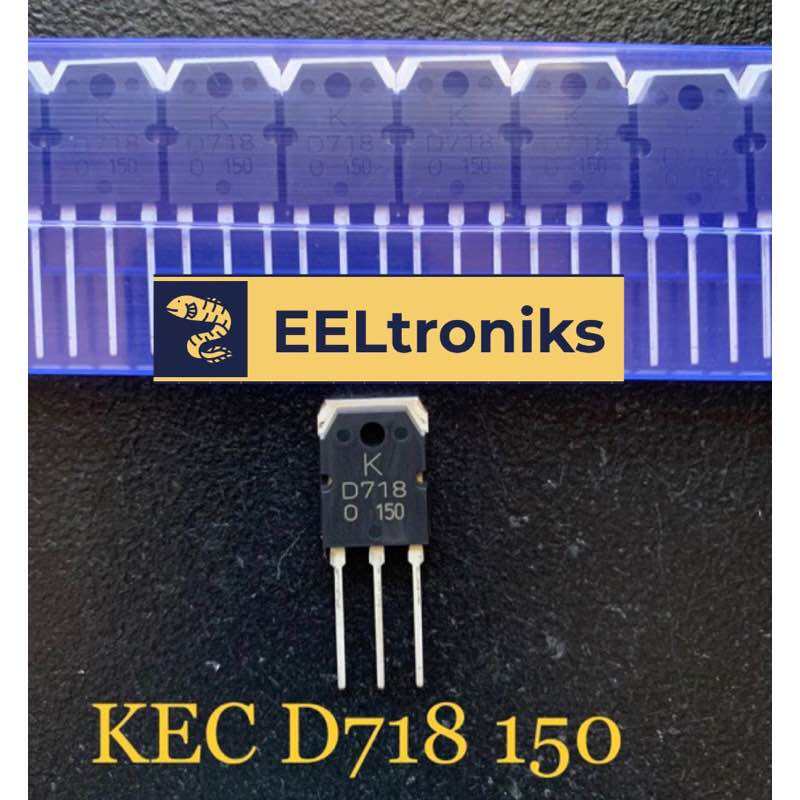 TRANSISTOR KEC D718 NPN ORIGINAL 1PC | Lazada PH