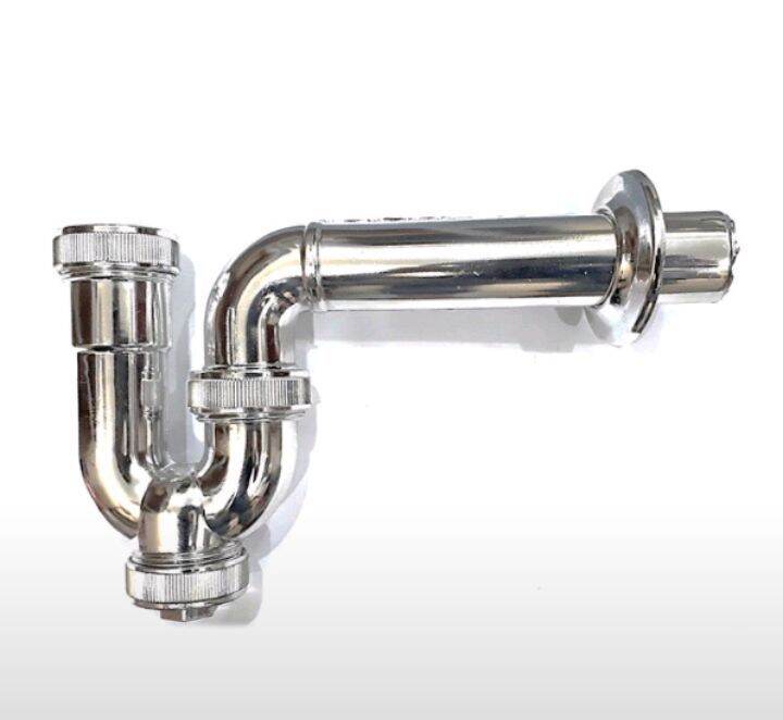 CHROME PLATED PLASTIC PTRAP LAVATORY P TRAP 1-1/4, SINK P-TRAP 1-1/2 ...
