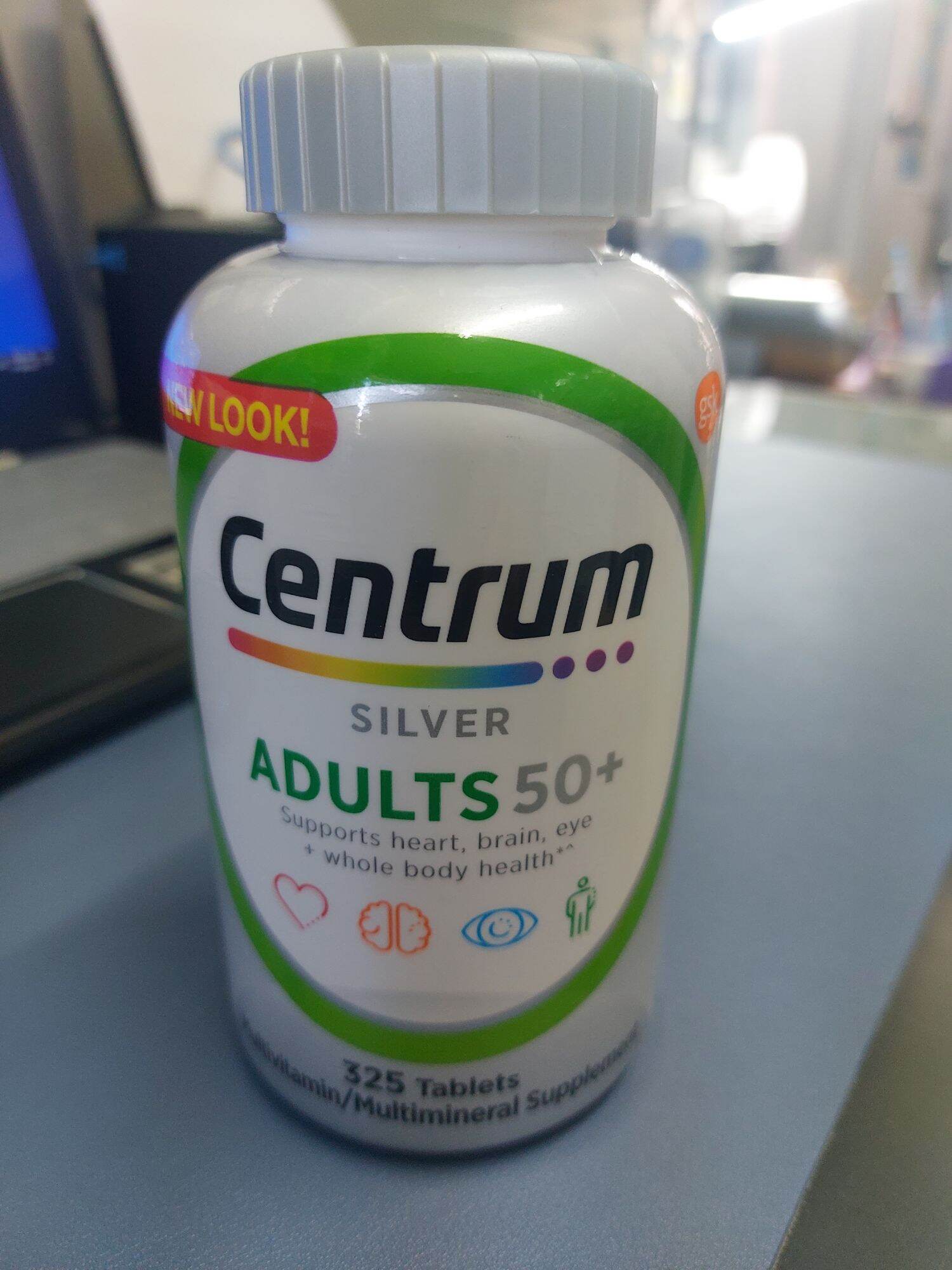 Centrum Silver 325 Tablets, Multivitamin, Adults 50+, expiry 3/2024 ...