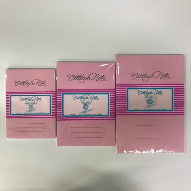 5pcs CATTLEYA Notebook Filler Mini Size 5" x 7" Big Size 7" x 10 ...