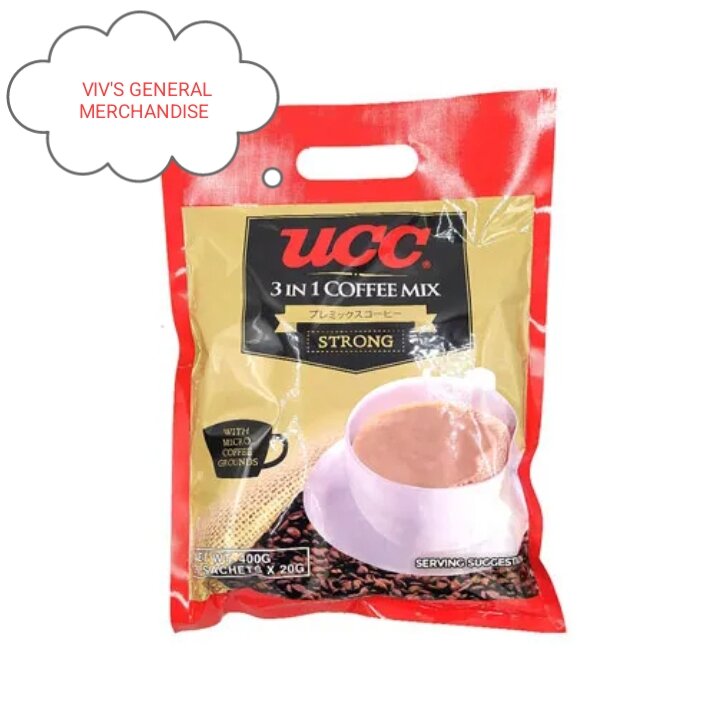 UCC Coffee Mix Strong ( 20s x 20g ) | Lazada PH