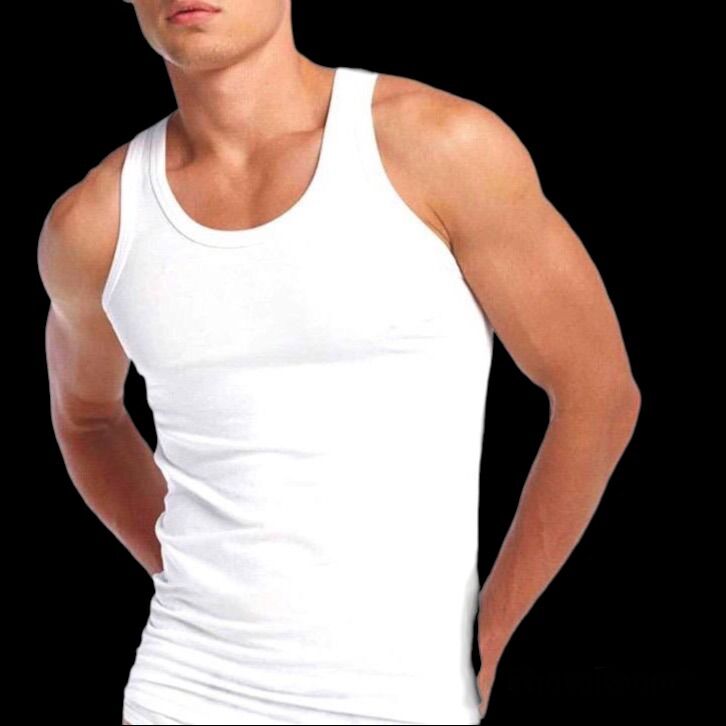 BEST SELLER ! Hanes 3in1 White Body Fit Sando For Men | Lazada PH