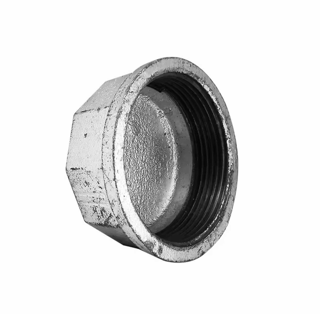 GI / GALVANIZED IRON FEMALE END CAP COVER Pipe Fittings 1/2, 3/4, 1 ...