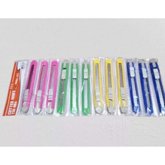 ORDINARY CUTTER SMALL/ SOLD PER SET(12PCs) | Lazada PH