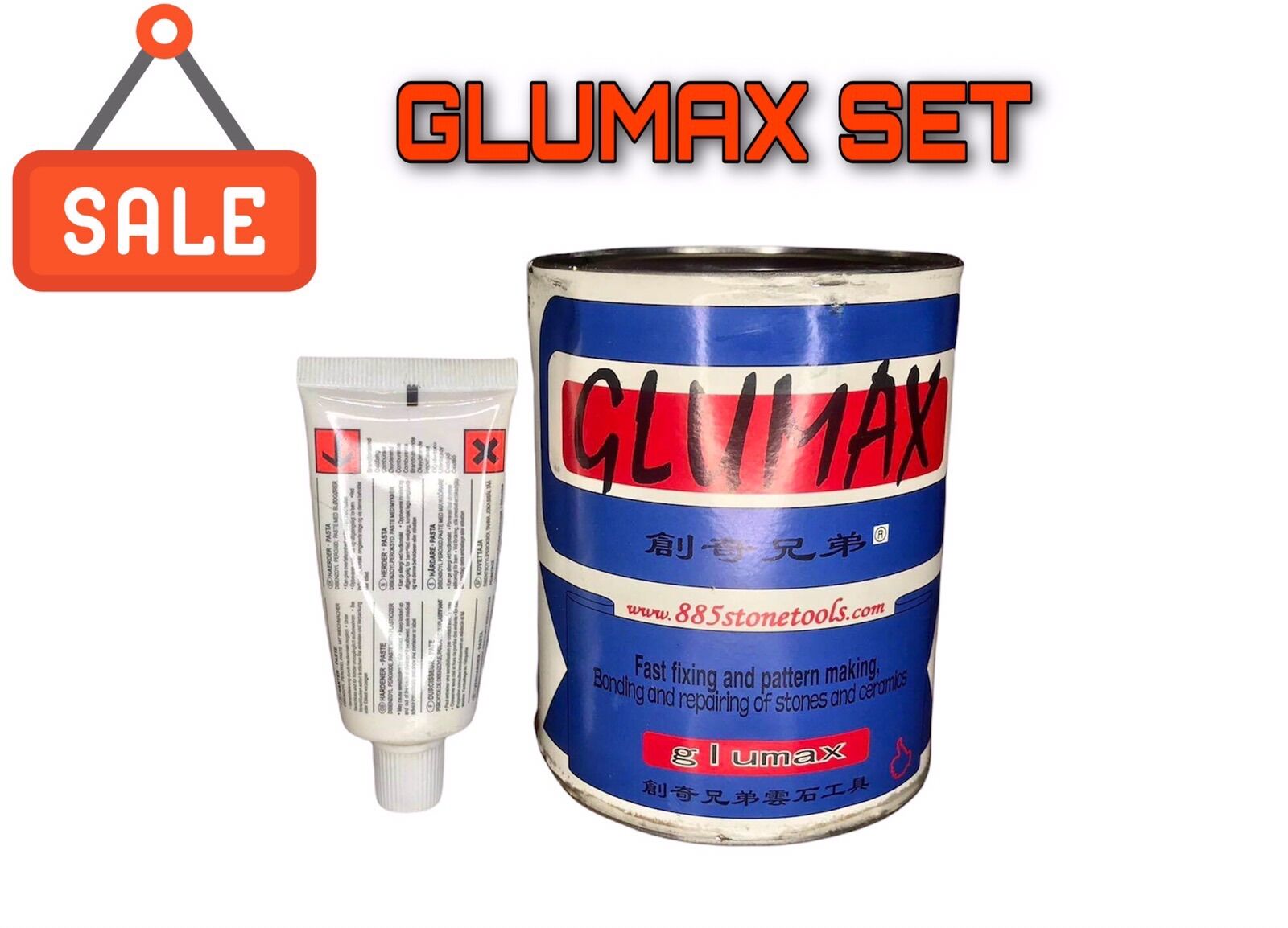 GLUMAX (white) for Granite, Marble, Tiles | Lazada PH