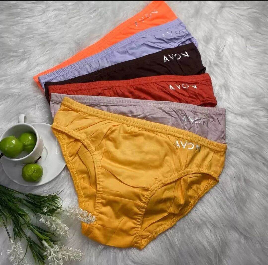Cod☑️6 12pcs P Logo Panty Random Plain Panty Women Lazada Ph