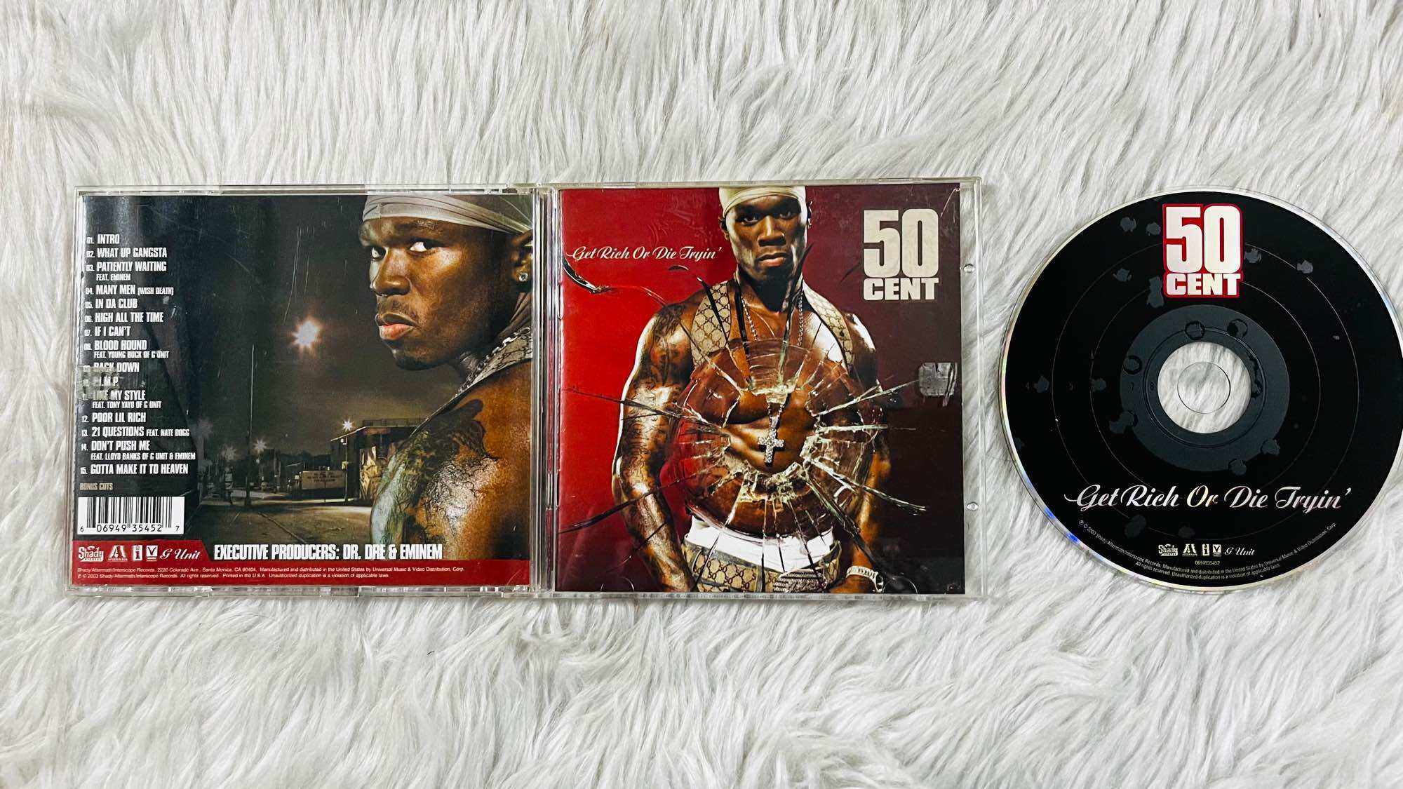 50 Cent Get Rich or Die Tryin’ CD Music Album | Lazada PH
