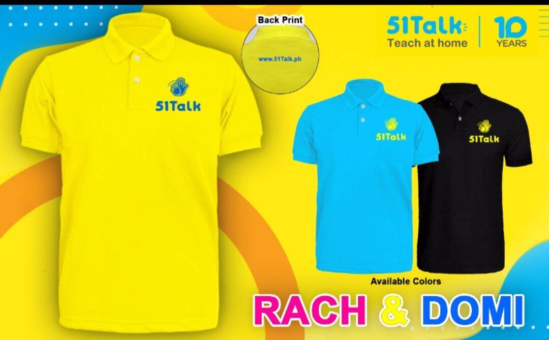 51TALK POLOSHIRT ESL UNIFORM | Lazada PH