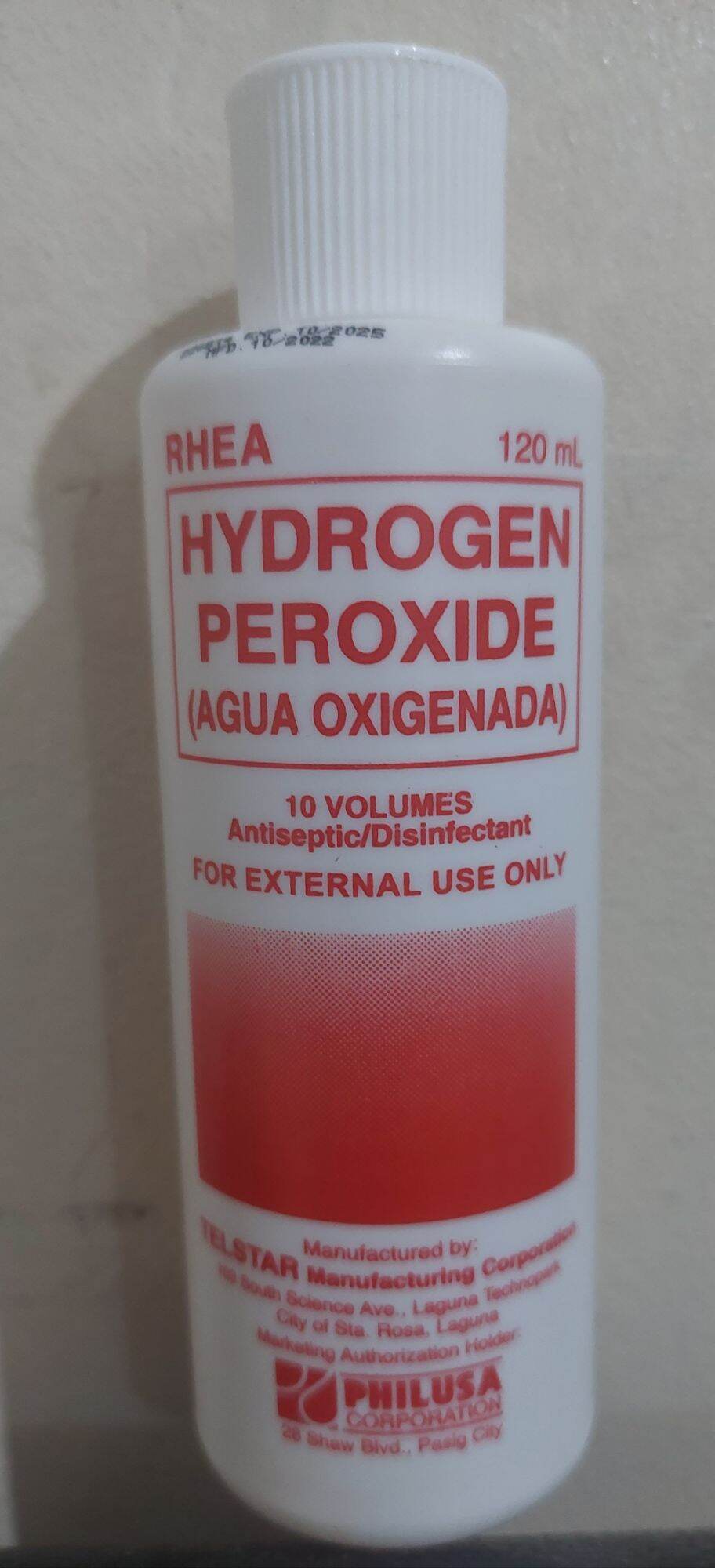 RHEA Hydrogen Peroxide (Agua Oxinada) 120 ml, 500 ml, 1000 ml | Lazada PH