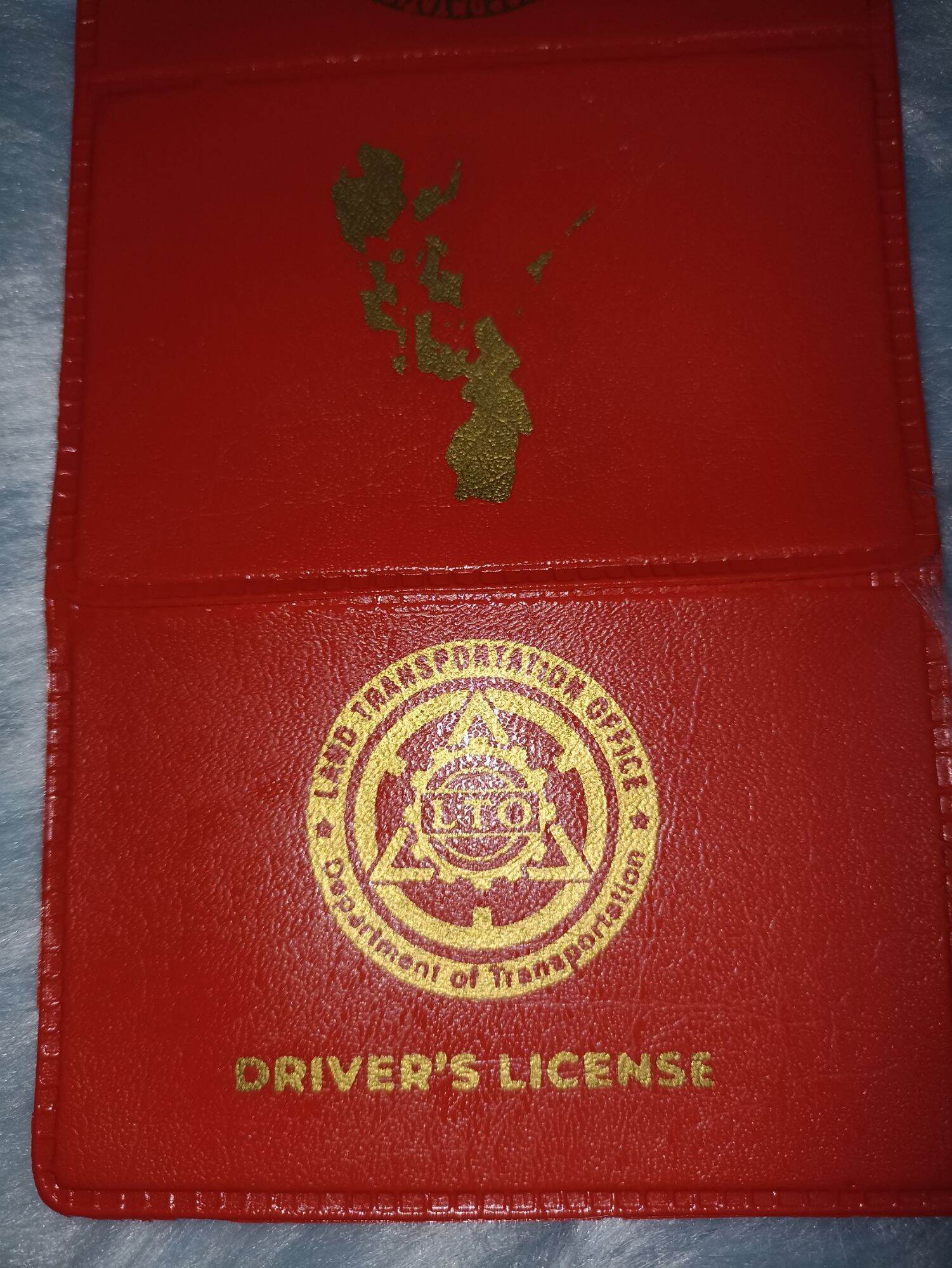 DRIVER'S LICENSE CARD HOLDE ( PVC PLASTIC- COWHIDE ) | Lazada PH