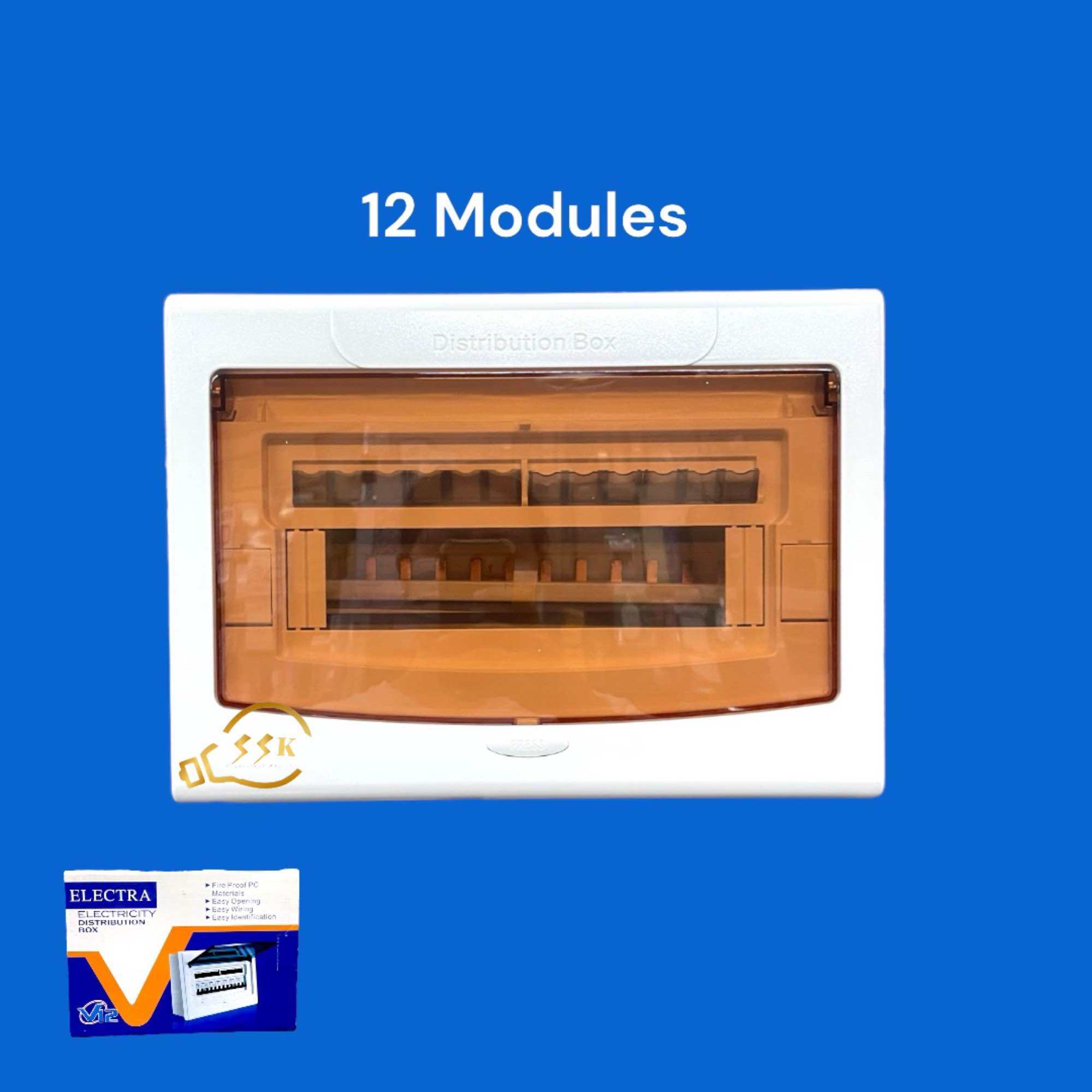 ELECTRA Plastic Base Distribution Panel Box | Lazada PH