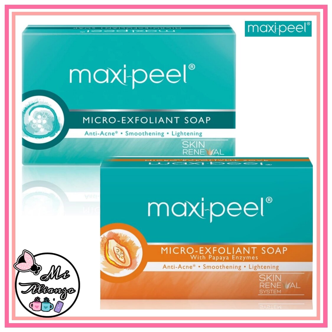 Maxi-Peel Exfoliant Soap Classic | Papaya Enzyme ( 125g ) | Lazada PH