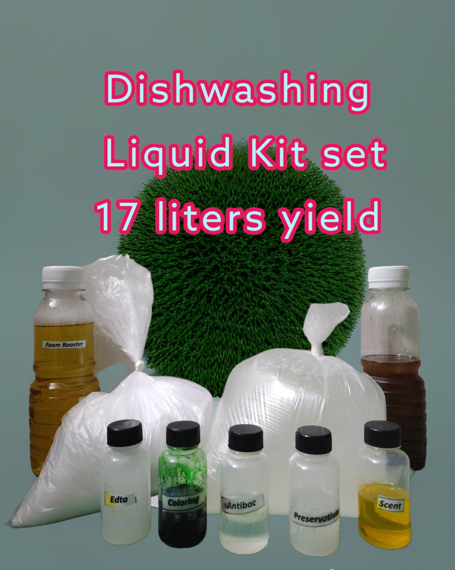 Dishwashing Liquid Kit Set