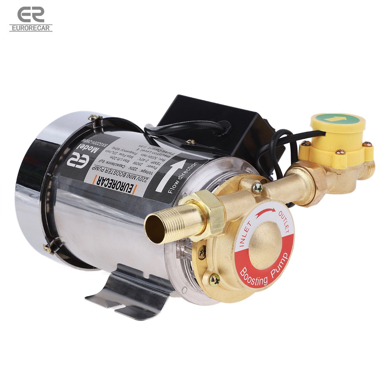 Home Stainless Steel Booster Pump 220V Electronic Automatic Booster ...