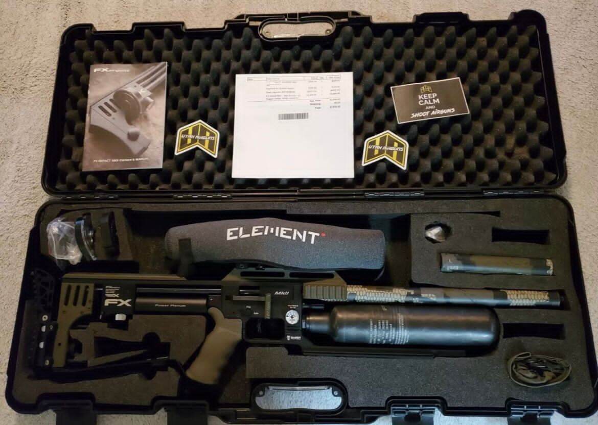 Fx Impact MKII .25 700mm with Many Extras! Atlas BT10-LW17 Bipod Mtc ...