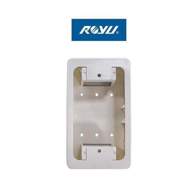 high quality royu brand Amco/ pvc white utility box 2x4 (w/screws ...