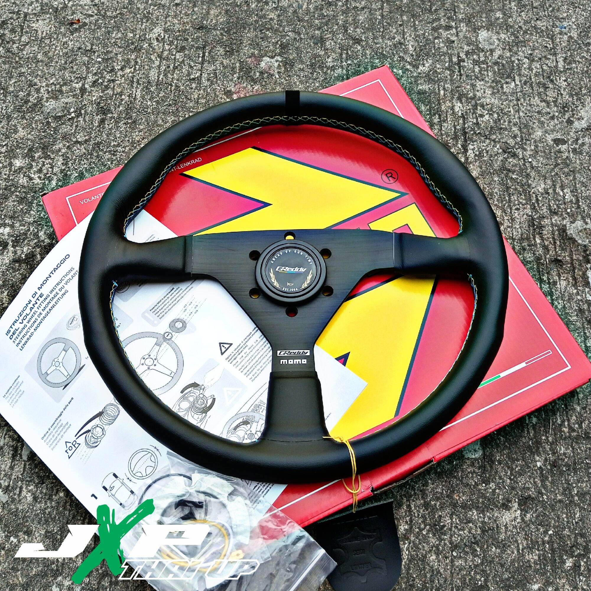 GReddy X Momo Monte Carlo Car Steering Wheel Collaboration 350mm ...