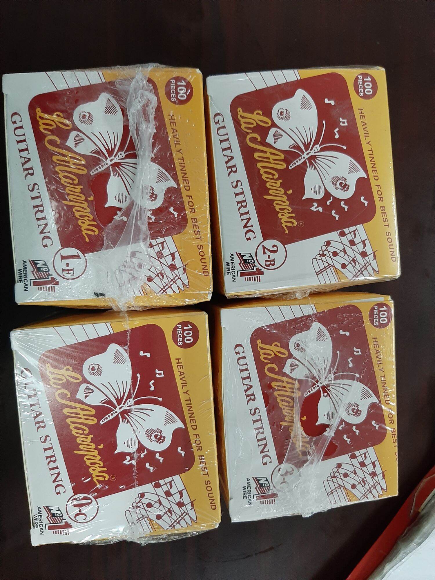 La Mariposa guitar strings 0 to 3 sold per box of 100 pcs. | Lazada PH