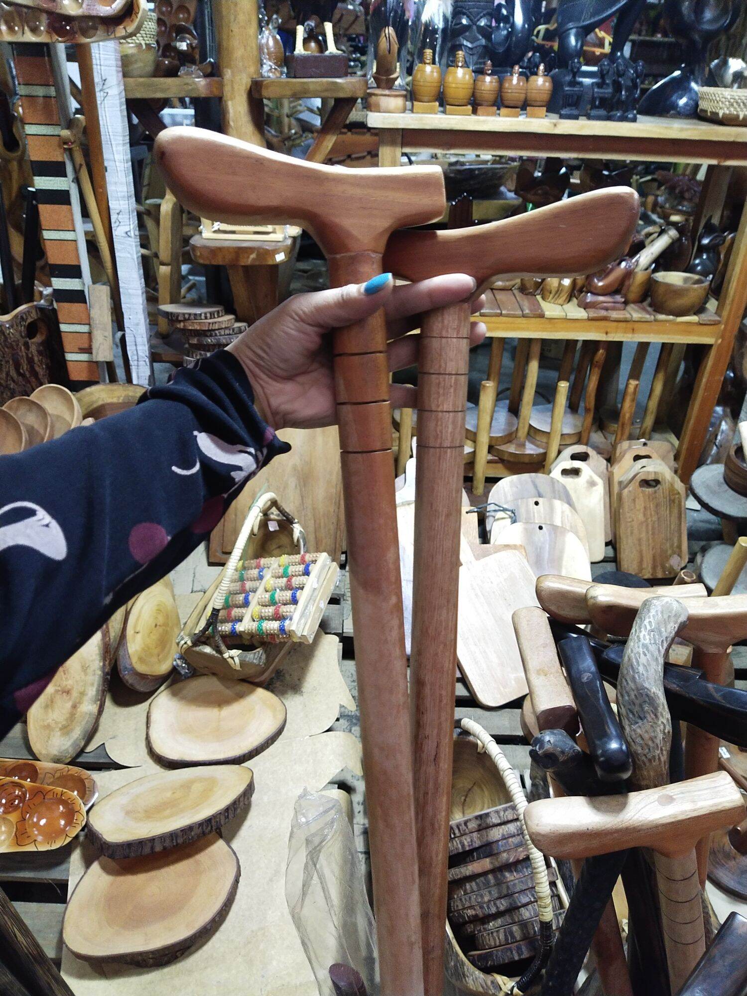 WOODEN CANE- TUNGKOD, COLLECTIBLES, KAMAGONG HARDWOOD, ADAAN HARDWOOD ...
